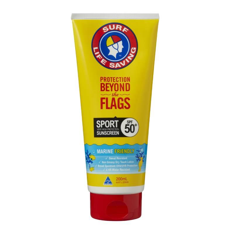 Buy Surf Life Saving Sunscreen SPF 50+ Sport Tube 200ml Online at ...