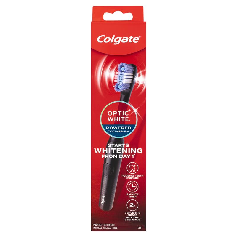 Buy Colgate Electric Toothbrush Optic White Power Soft Online at ...