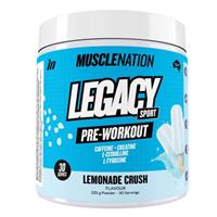 Buy Muscle Nation Legacy Pre-Workout Lemonade Crush 225g Online at ...