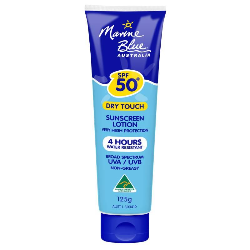Buy Marine Blue Sunscreen Lotion SPF50+ 125g Online at Chemist Warehouse®