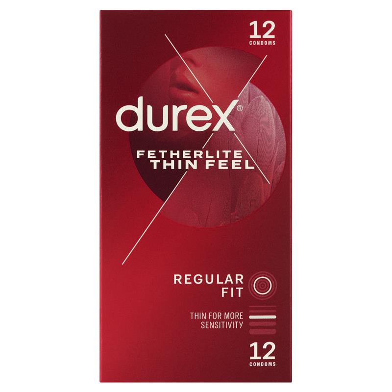 Buy Durex Fetherlite Thin Feel Condoms 12 Pack Online at Chemist Warehouse®
