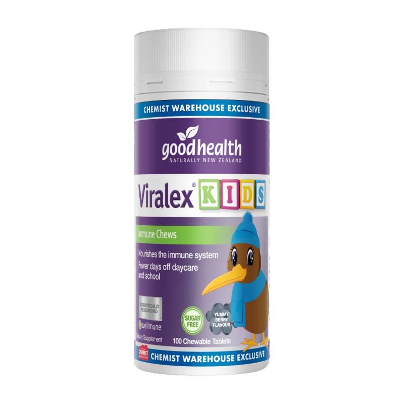 Buy Good Health Viralex Kids Immune 100 Chewable Tablets Exclusive Size ...