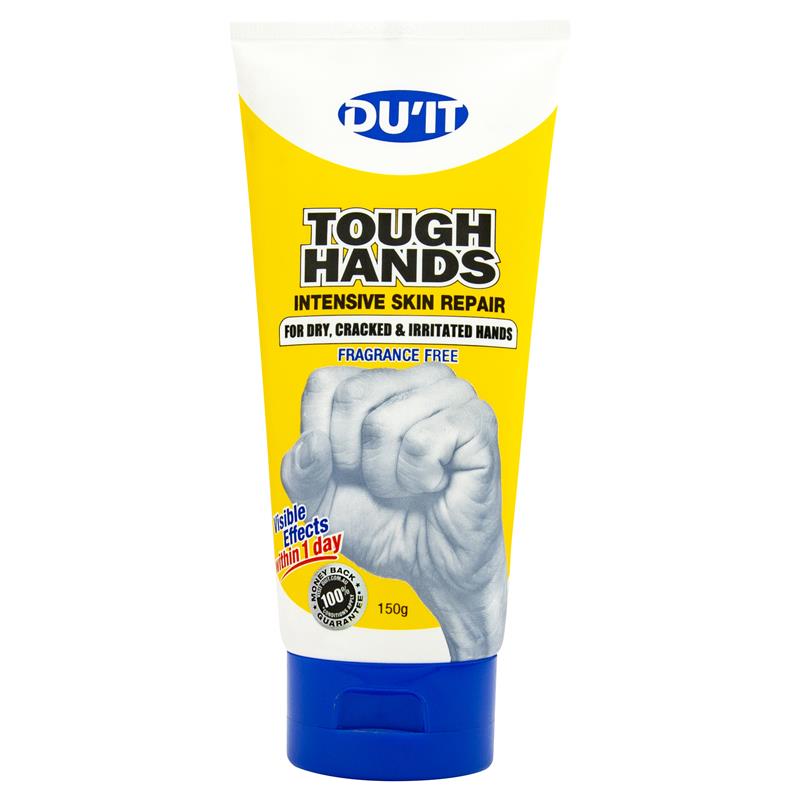 Buy DU'IT Tough Hands Fragrance Free Intensive Hand Cream 150g Online ...