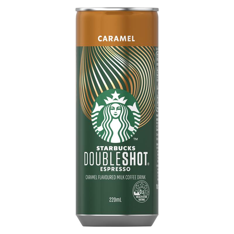 Buy Starbucks Doubleshot Espresso Caramel 220ml Online at Chemist ...