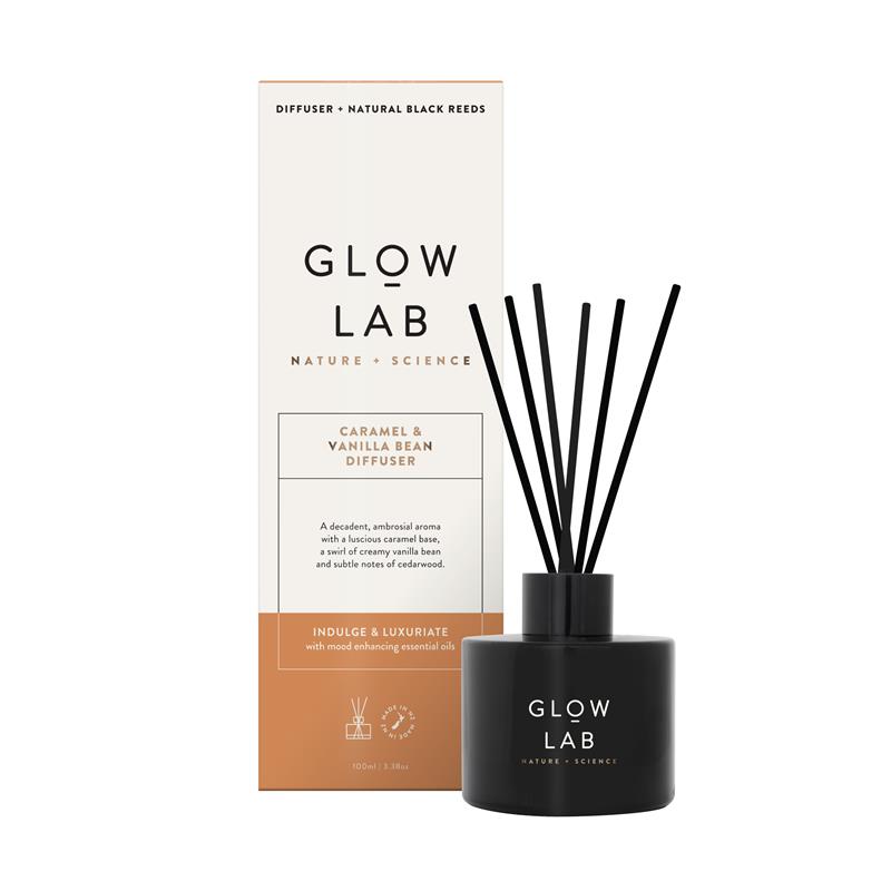 Buy Glow Lab Diffuser Caramel & Vanilla Bean 100ml Online at Chemist ...
