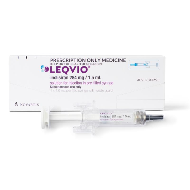Buy Leqvio 284mg/1.5mL Prefilled Syringe - Inclisiran Online at Chemist ...