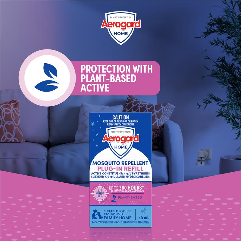 Buy Aerogard Home Mosquito Control Plug-In Refill 35ml Online at ...