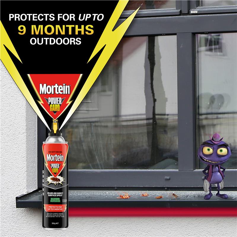 Buy Mortein PowerGard Barrier Outdoor Crawling Insect Surface Spray ...
