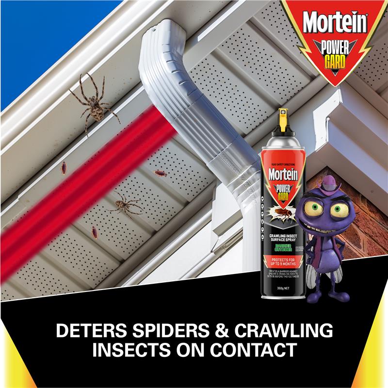 Buy Mortein PowerGard Barrier Outdoor Crawling Insect Surface Spray ...