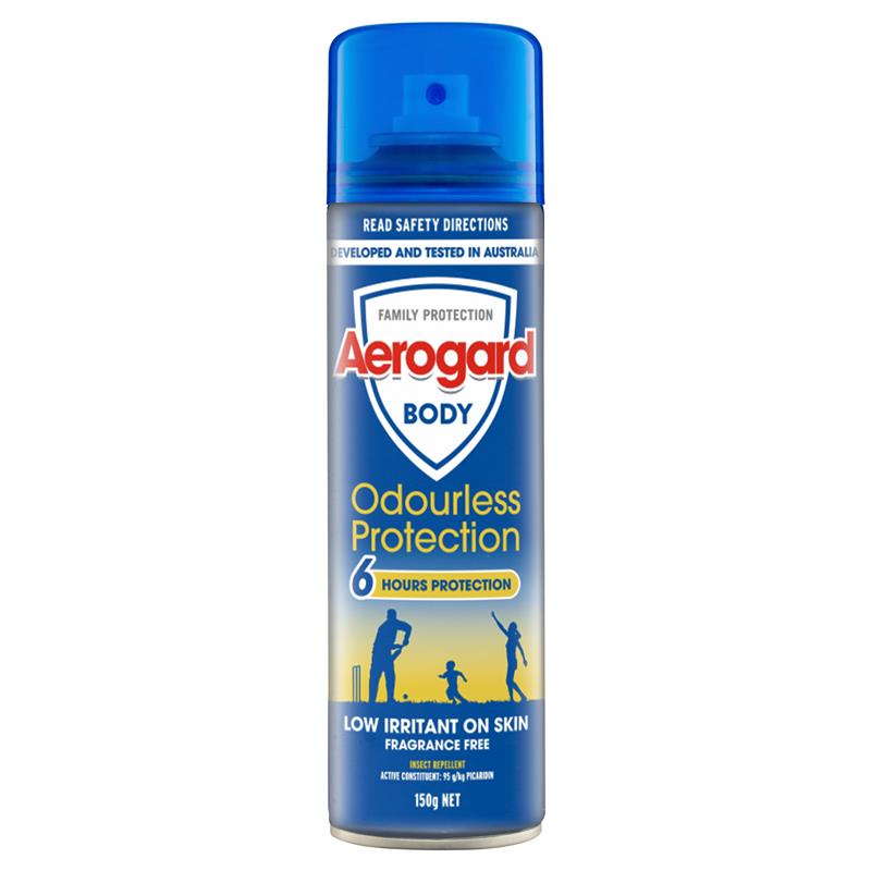 Buy Aerogard Odourless Insect Repellent 150g Aerosol Online at Chemist ...