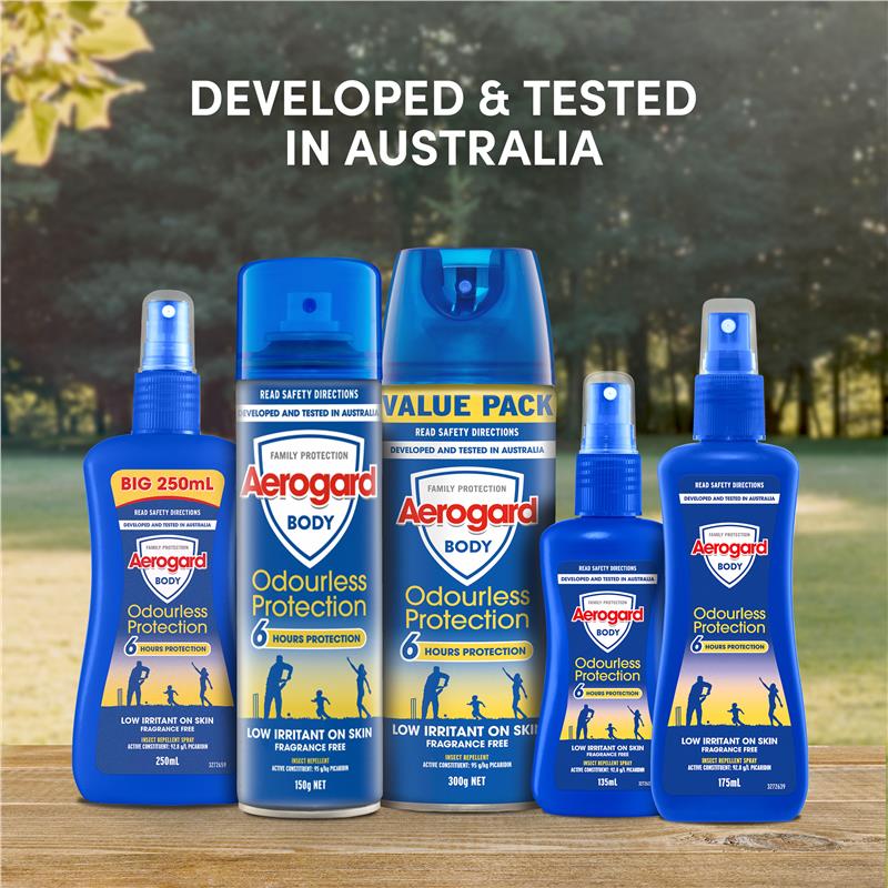 Buy Aerogard Odourless Insect Repellent 150g Aerosol Online at Chemist ...