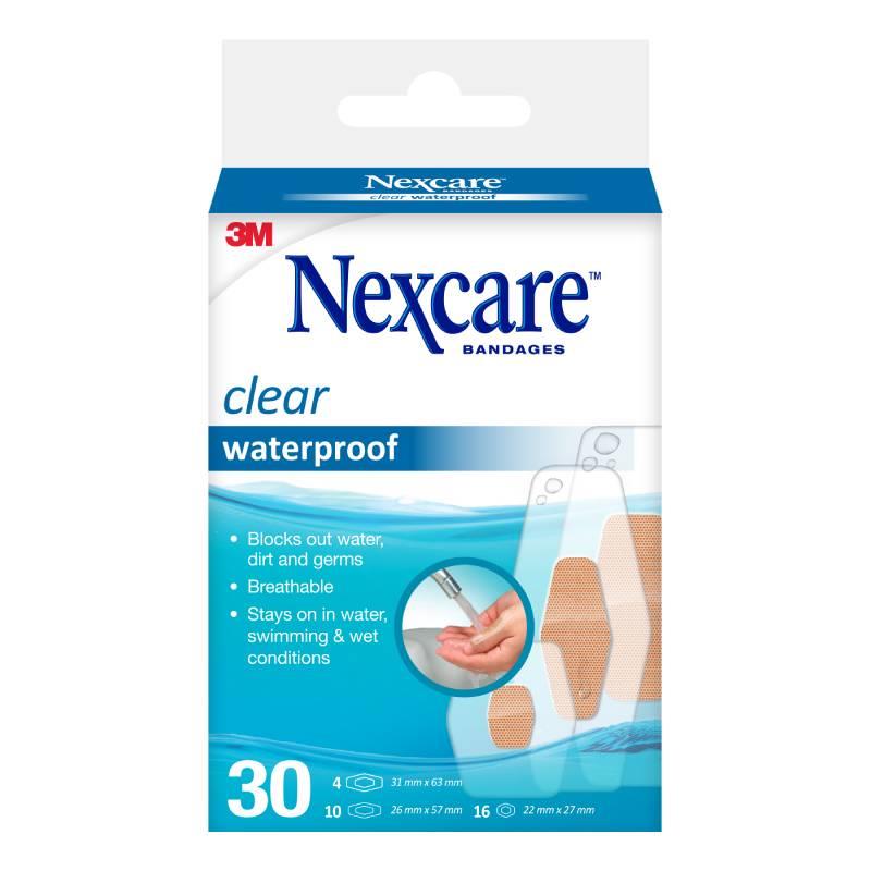 Buy Nexcare Waterproof Assorted Plasters 30 Pack Online at Chemist ...