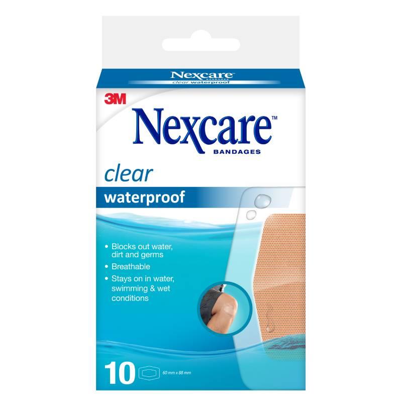 Buy Nexcare Waterproof Large Plasters 10 Pack Online at Chemist Warehouse®