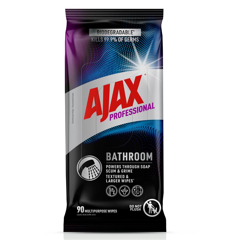 Buy Ajax Professional Bathroom Wipes 90 Pack Online at Chemist Warehouse®