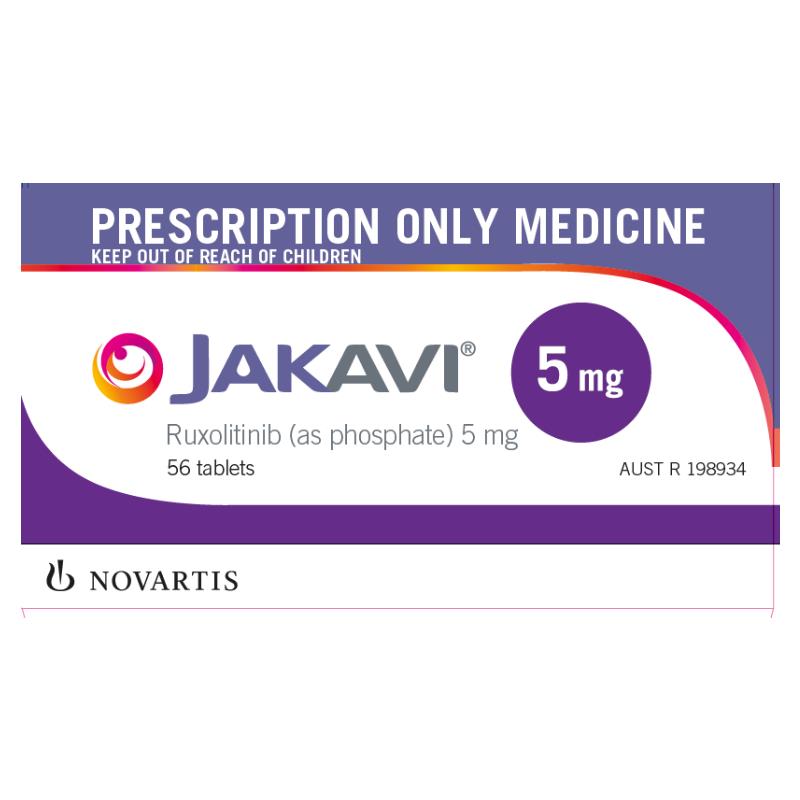 Buy Jakavi 5mg 56 Tablets - Ruxoltinib Online at Chemist Warehouse®