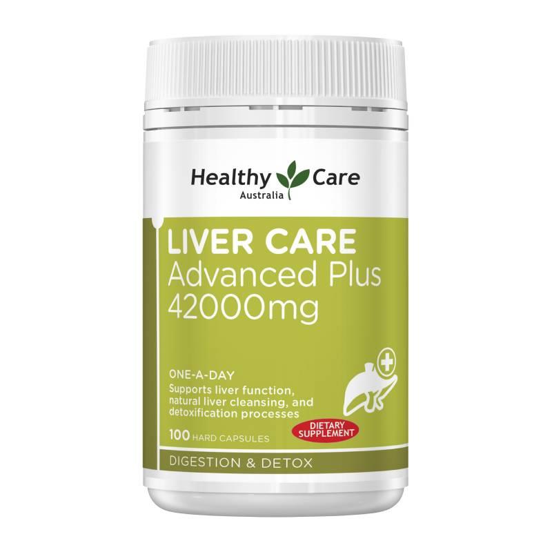 Buy Healthy Care Liver Care Advanced Plus 42,000mg 100 Capsules Online ...