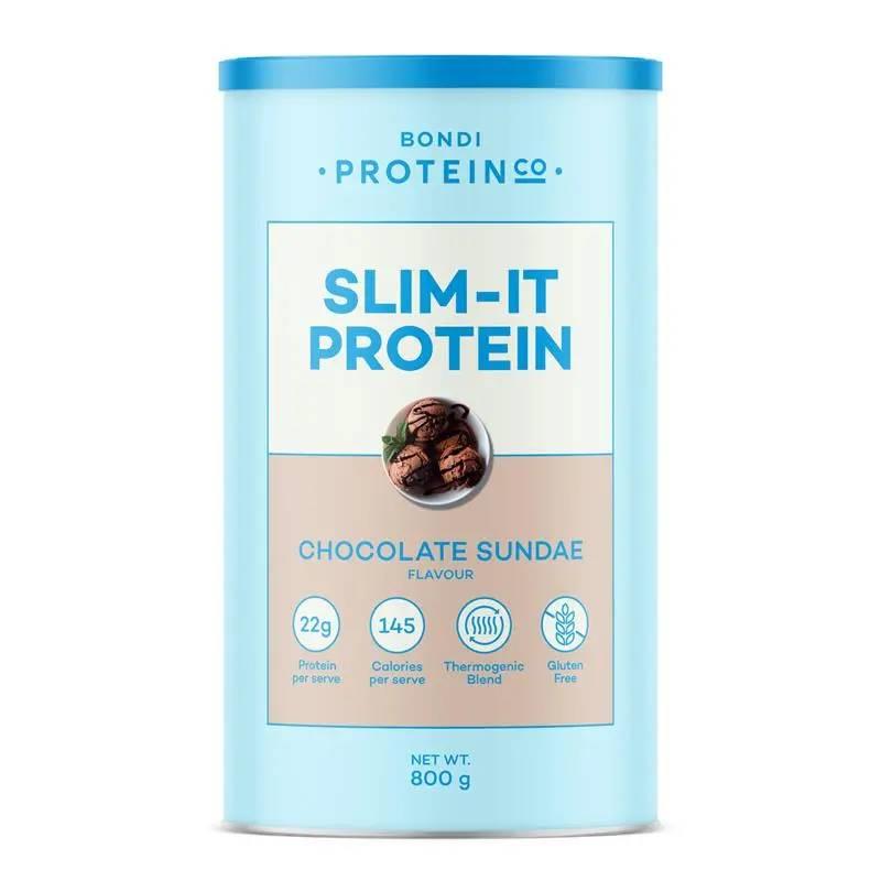 Buy Bondi Protein Co. Slim-It Protein Chocolate Sundae 800g Online at ...