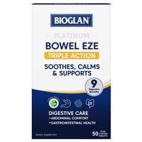 Buy Bioglan Platinum Bowel Eze 50 Tablets Online at Chemist Warehouse®