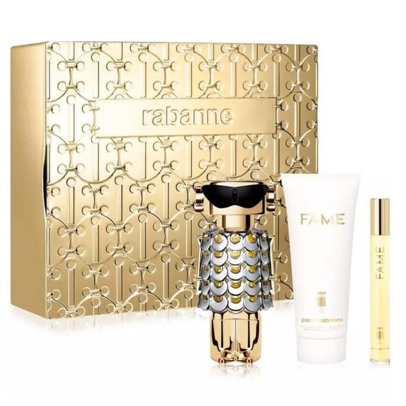 Buy Paco Rabanne Fame Eau De Parfum 80ml + 100ml Body Lotion + 10ml Travel Spray 3 Piece Set ...