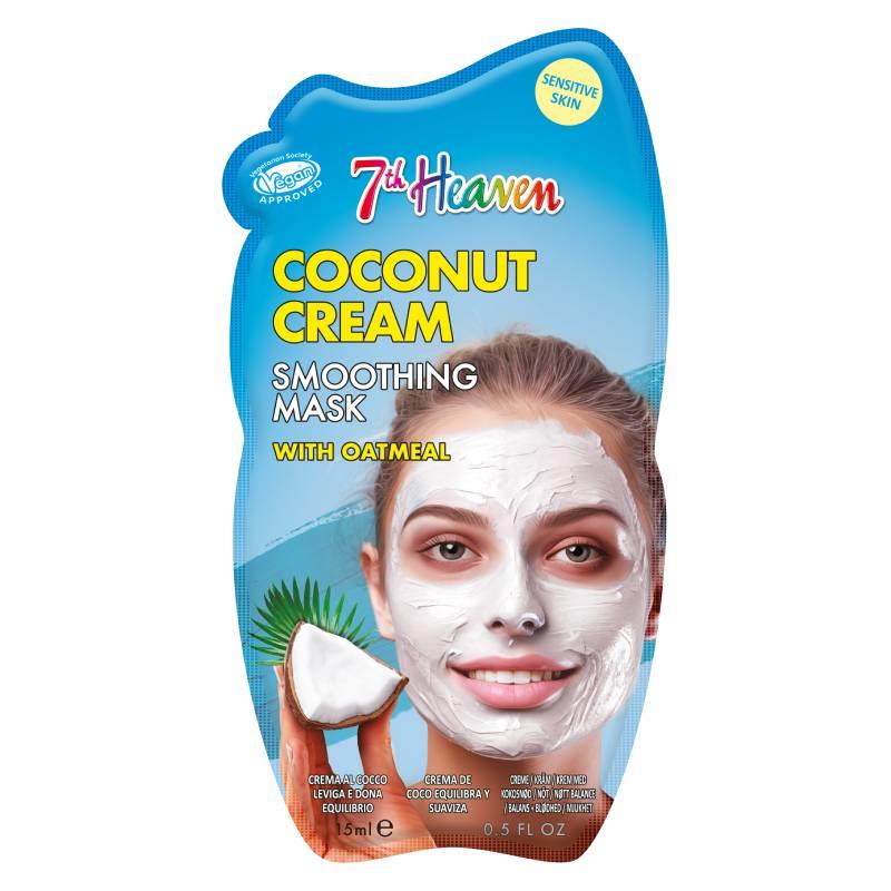 Buy 7th Heaven Face Mask Smoothing Coconut Cream With Oatmeal 15ml ...