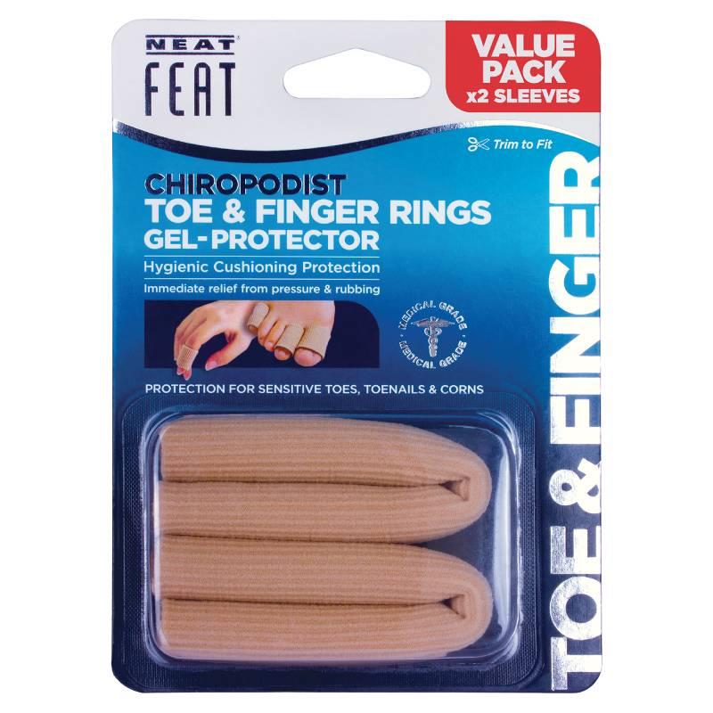 Buy Neat Feat Toe & Finger Rings Gel-Protector Value 2 Pack Exclusive ...
