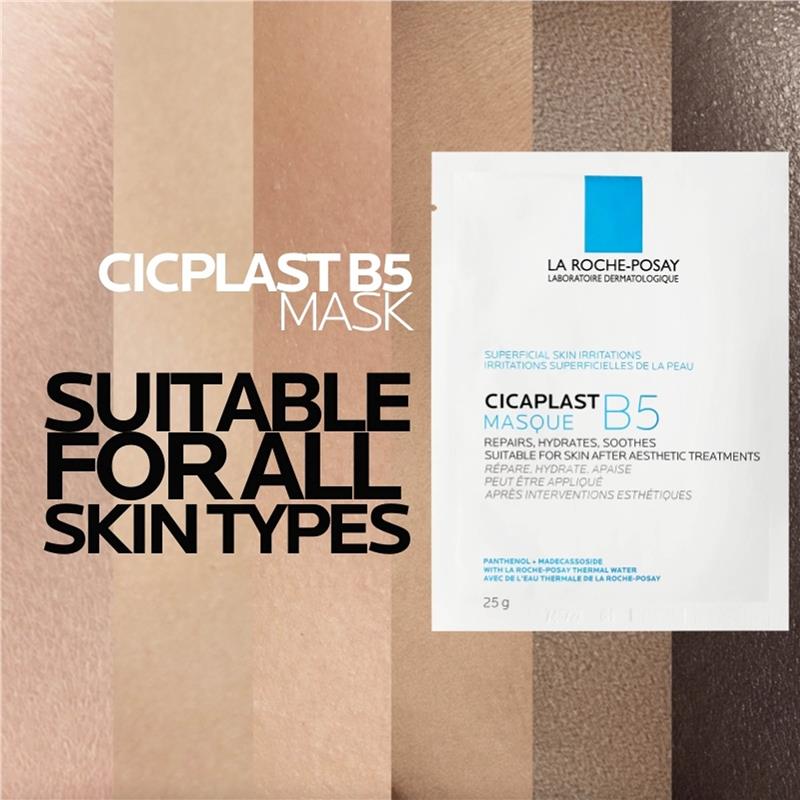 Buy La Roche Posay Cicaplast B5 Masque Box 5 x 25g Online at Chemist ...