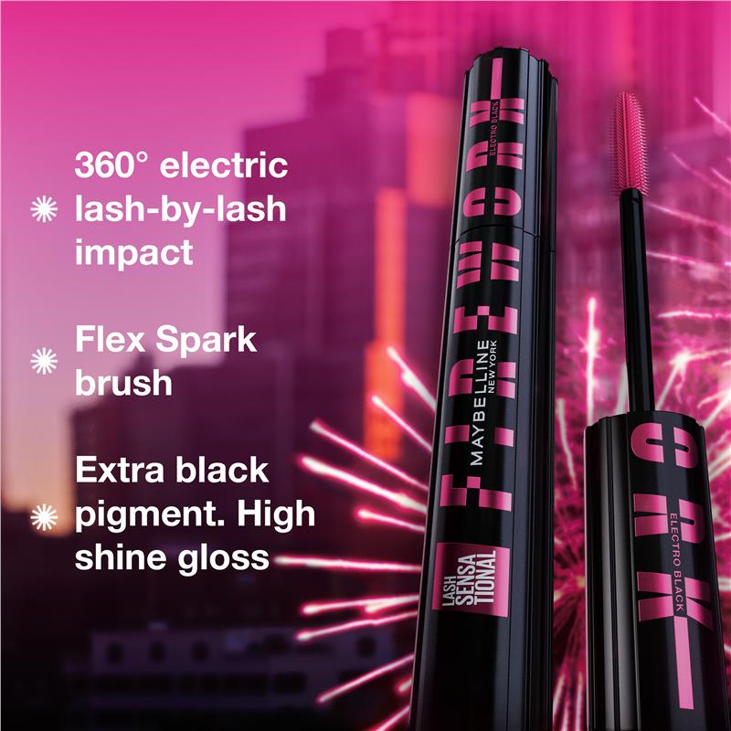 Buy Maybelline Lash Sensational Firework Mascara Electro Black Online ...