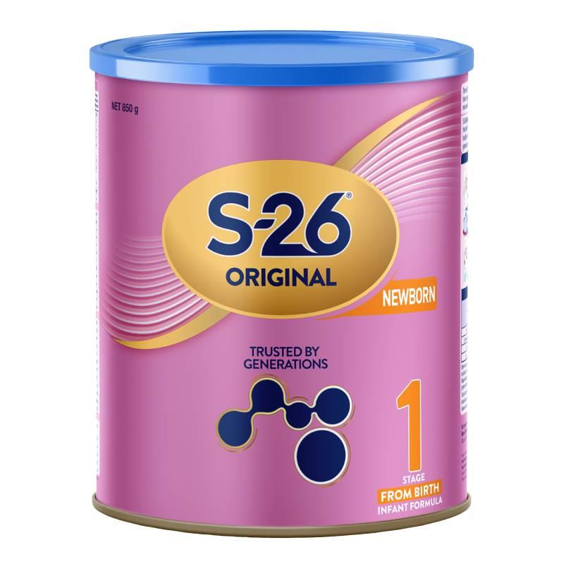 Buy S-26 Original Stage 1 Newborn Infant Formula From Birth 850g Online at Chemist Warehouse®