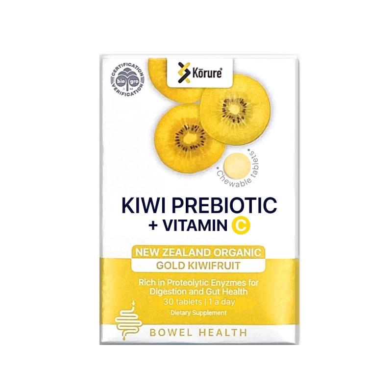 Buy Korure Kiwi Prebiotic + Vitamin C Chews 30 Tablets Online Only ...