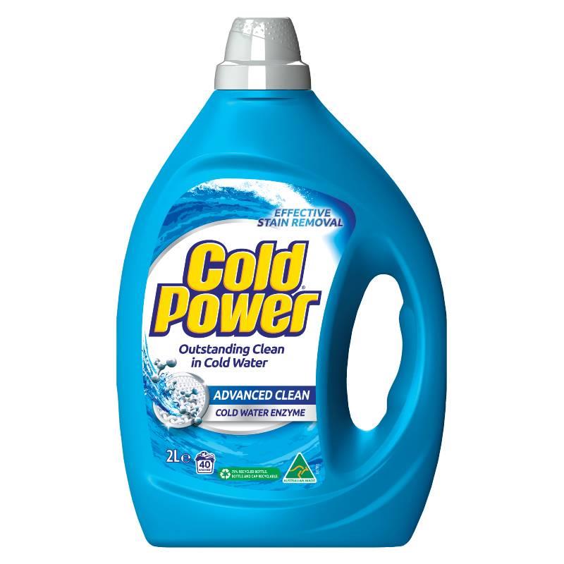 Buy Cold Power Laundry Liquid Advanced Clean 2 Litres Online at Chemist ...