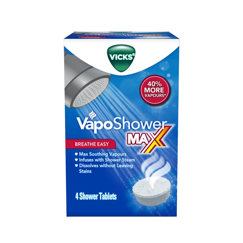 Buy Vicks VapoShower Max 4 Pack Online at Chemist Warehouse®