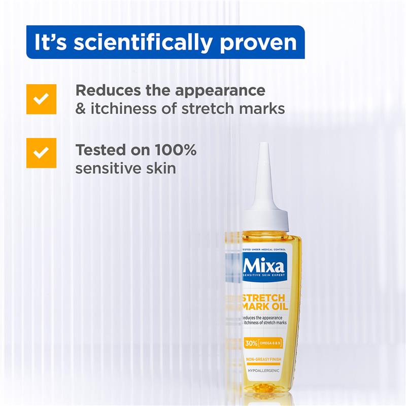 Buy Mixa Body Oil Stretch Mark 100ml Online at Chemist Warehouse®