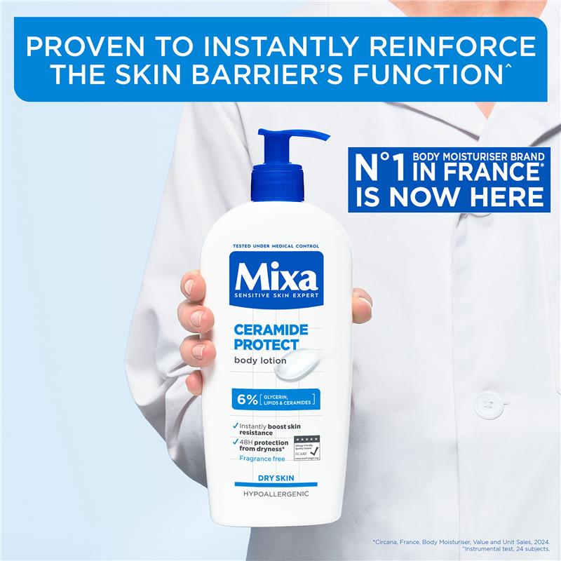 Buy Mixa Body Lotion Ceramide Protect 250ml Online at Chemist Warehouse®