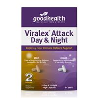 Buy Good Health Viralex Attack Day & Night 20 Vege Capsules Online at ...