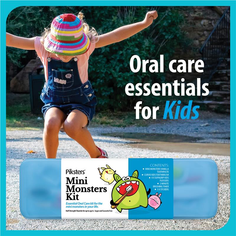 Buy Piksters Mini Monsters Oral Care Kit Online at Chemist Warehouse®
