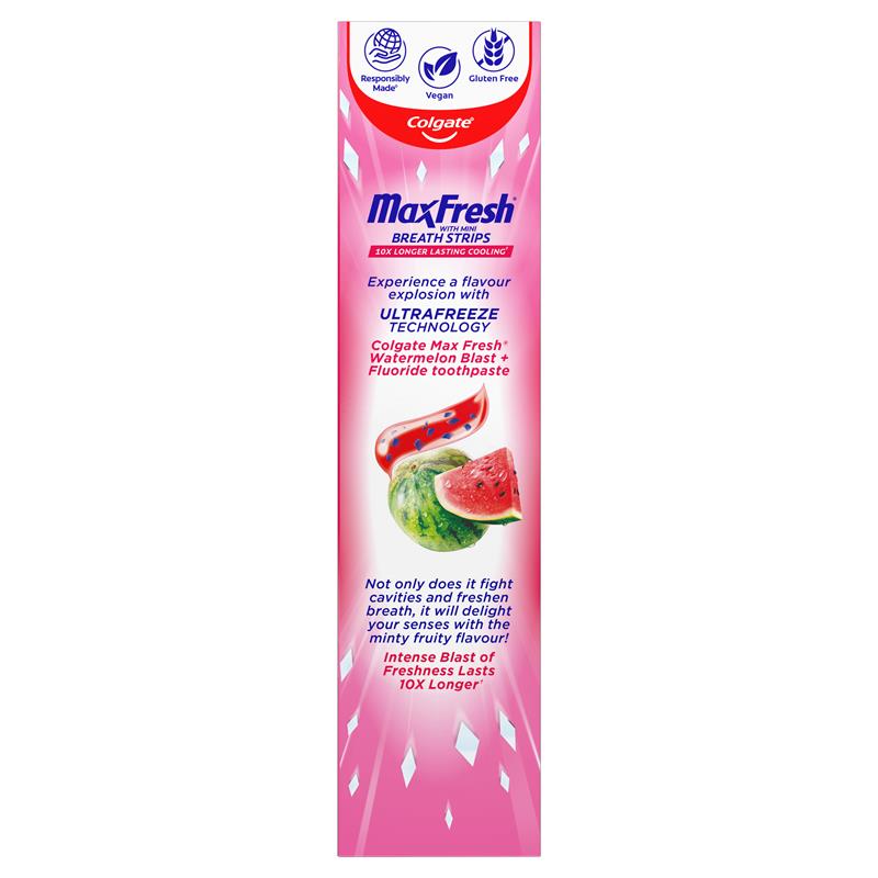 Buy Colgate Toothpaste Max Fresh Watermelon 100g Online at Chemist ...
