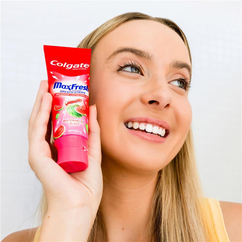 Buy Colgate Toothpaste Max Fresh Watermelon 100g Online at Chemist ...