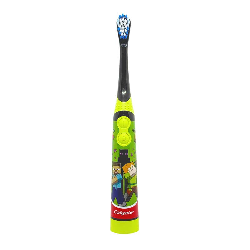 Buy Colgate Toothbrush Kids Sonic Battery Toothbrush Minecraft 1 Pack ...
