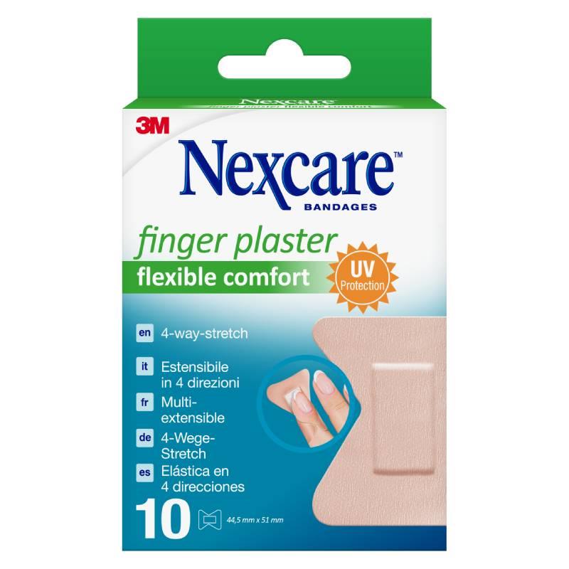Buy Nexcare Finger Flexible Comfort Plaster 10 Pack Online at Chemist ...