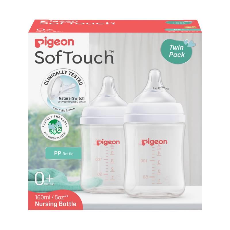Buy Pigeon SofTouch Gen 3 Bottle PP 160ml 0m+ Twin Pack Online at Chemist Warehouse®