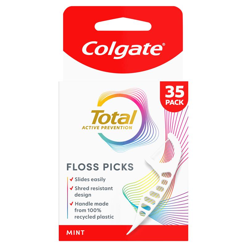 Buy Colgate Total Floss Pick 35 Pack Online at Chemist Warehouse®