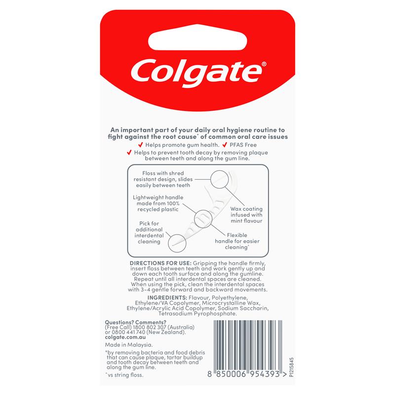 Buy Colgate Total Floss Pick 35 Pack Online at Chemist Warehouse®