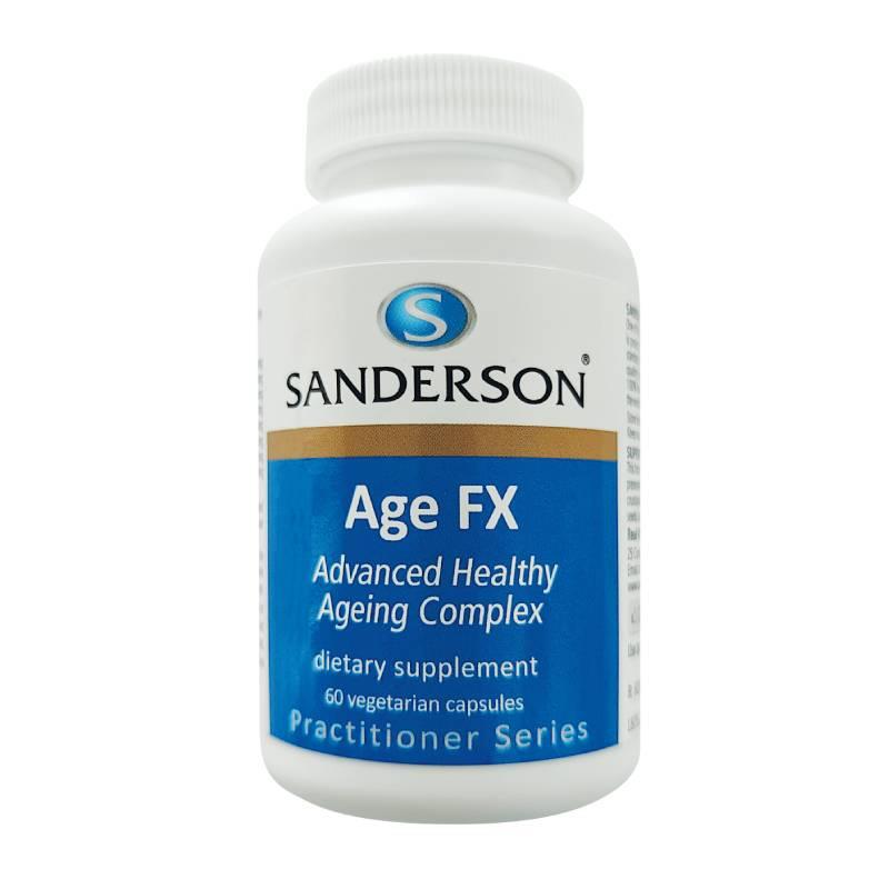 Buy Sanderson Age FX 60 Vegetarian Capsules Online at Chemist Warehouse®
