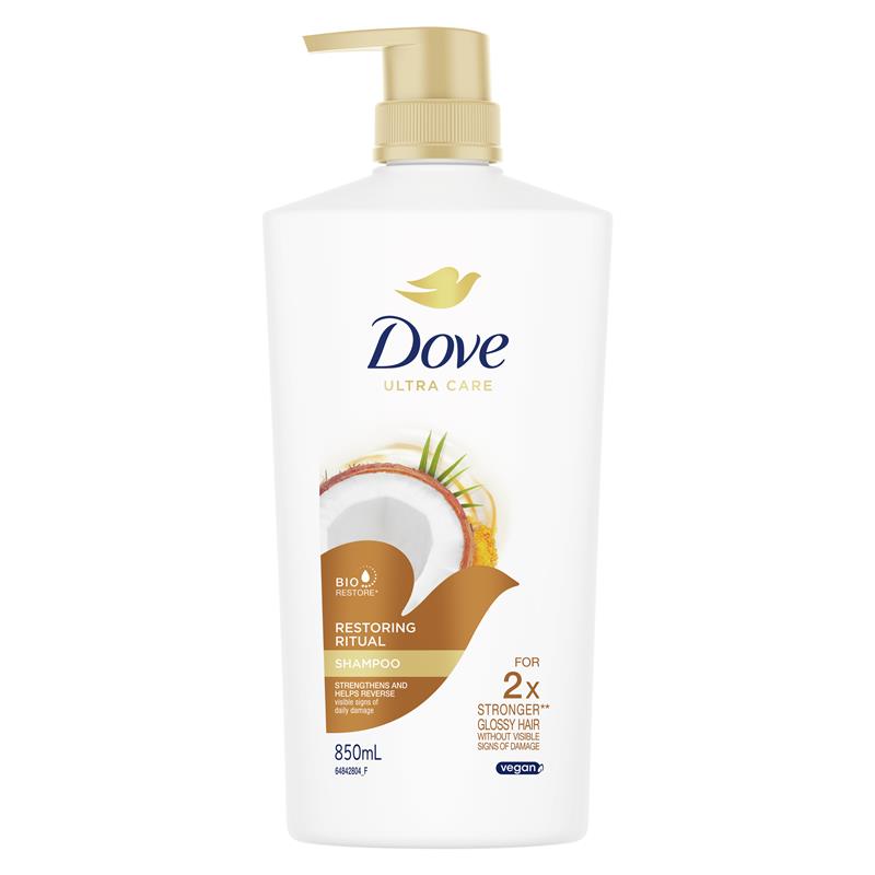 Buy Dove Restoring Ritual Shampoo 850ml Online at Chemist Warehouse®