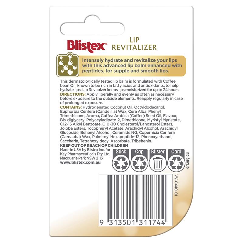 Buy Blistex Lip Revitalizer Stick 4.25g Online at Chemist Warehouse®