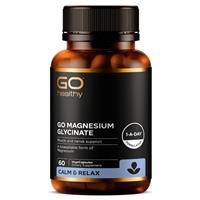 Buy GO Healthy Magnesium Glycinate 60 VegeCapsules Online at Chemist ...