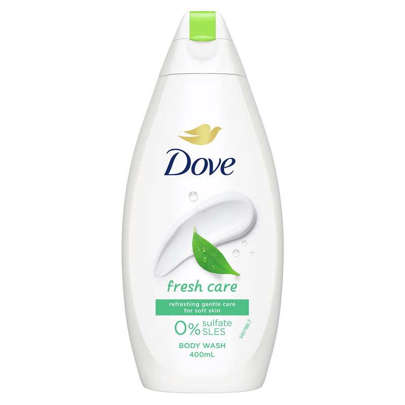 Buy Dove Essential Care Body Wash Fresh Care 400ml Online at Chemist ...