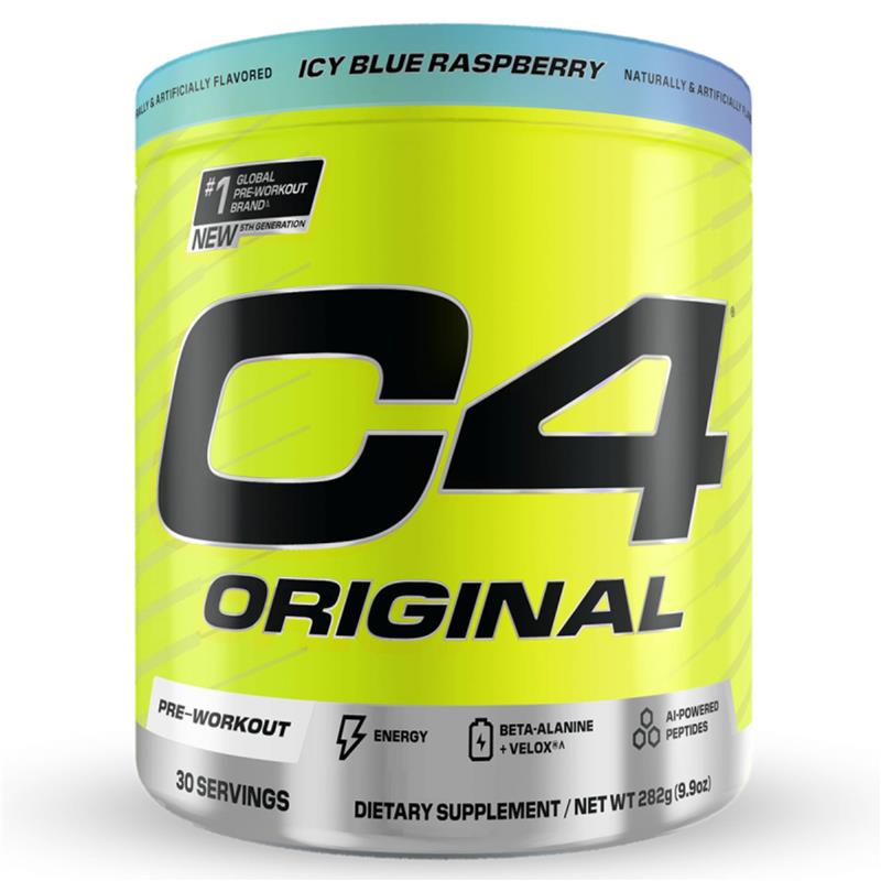 Buy Cellucor C4 Original Icy Blue Raspberry 30 Serves Online at Chemist ...