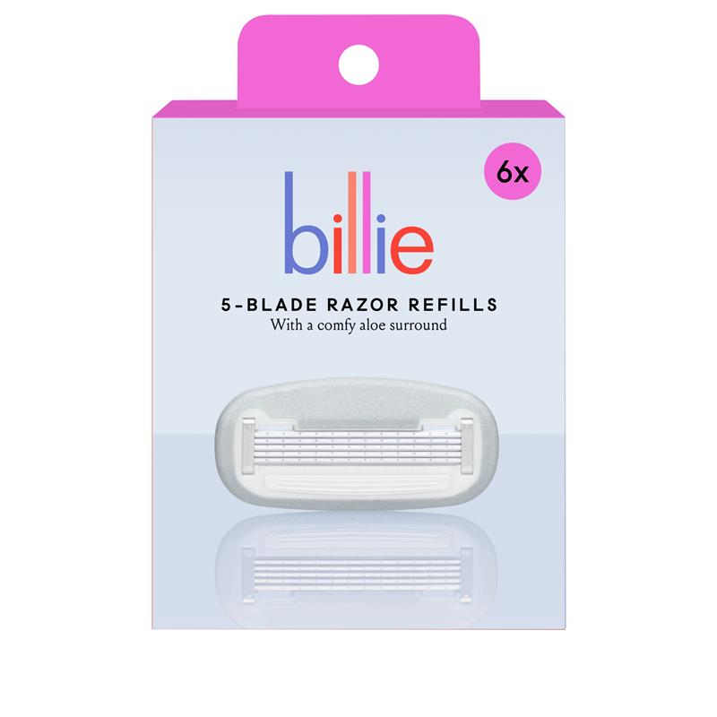 Buy Billie Razor Refills 6 Pack Online at Chemist Warehouse®