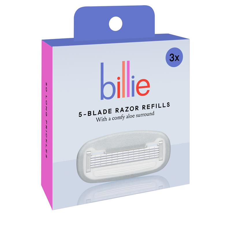 Buy Billie Razor Refills 3 Pack Online at Chemist Warehouse®